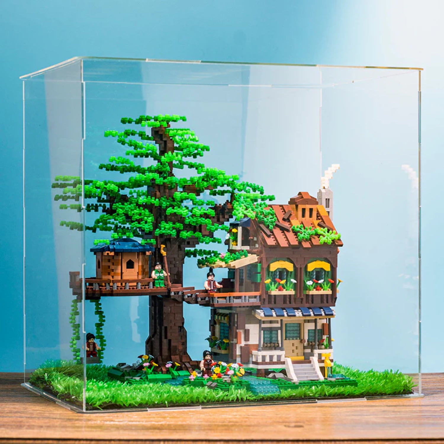 High Elf Tree House Puzzle Assembling Building Blocks - Walmart.com