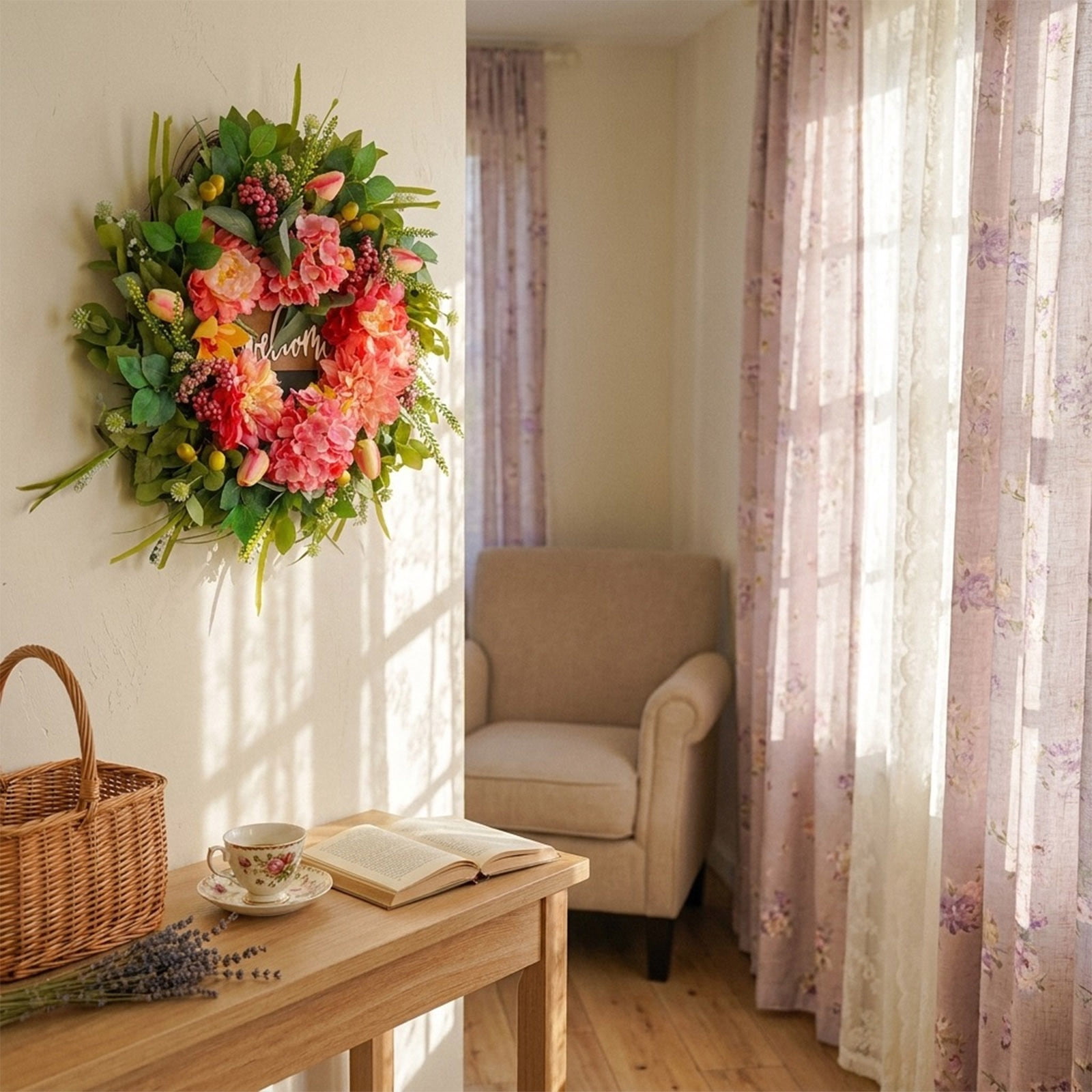 High End Artificial Nasturtium Flower Decorations 6 Stems Silk for ...