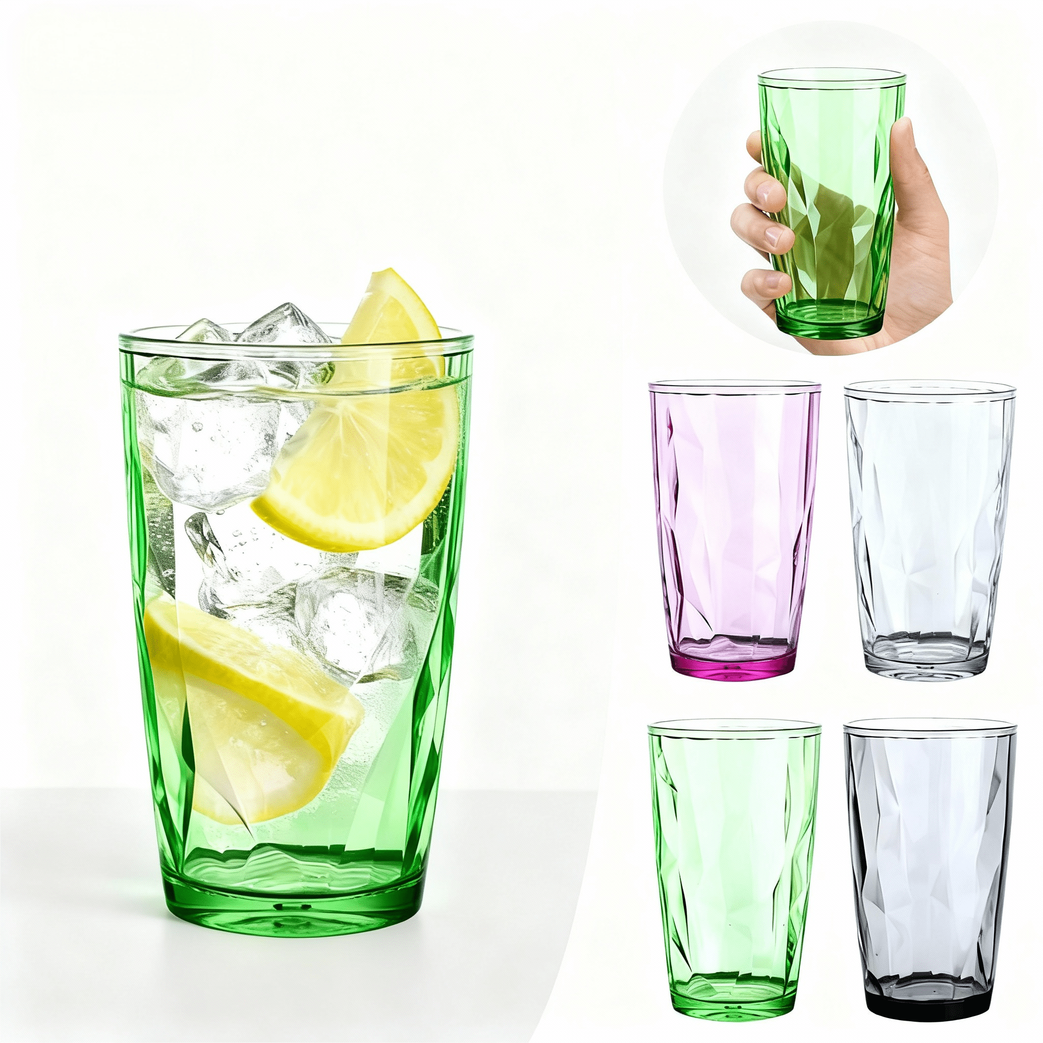 High End Color Water Cup With Pattern Water Cup Colorful Cup Dining Bar ...