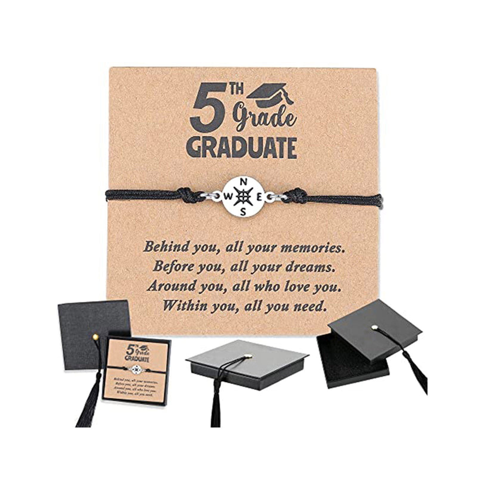 High-End Graduation Bracelets for Men and Women with Elegant Gift Boxes ...
