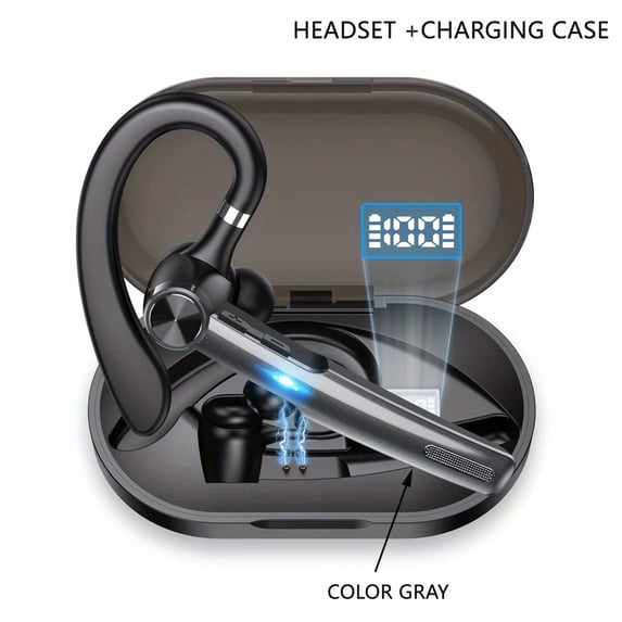 High-End V5.1 Wireless Earbuds with a 400Mah Battery Charging Case ...