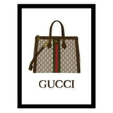 High Fashion Designer Handbag Framed Print - Walmart.com