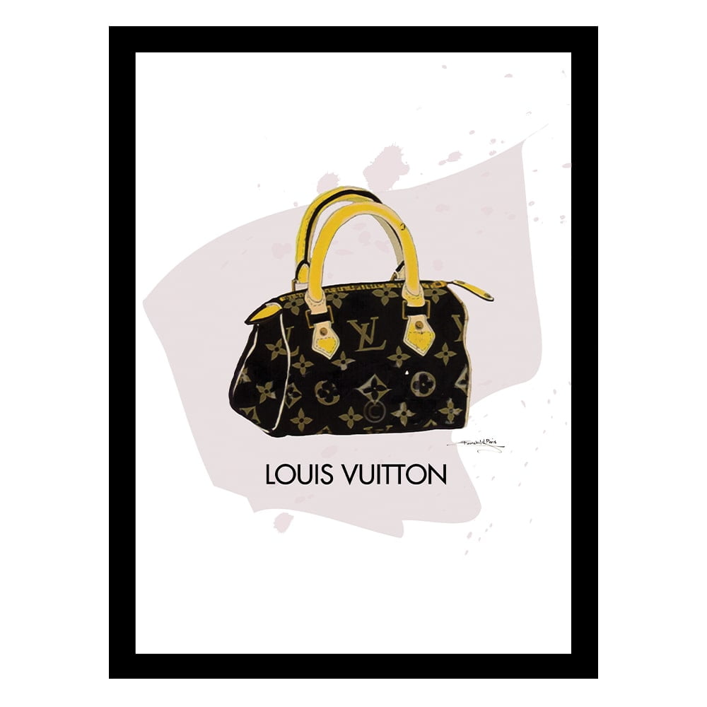 High Fashion Designer Handbag Framed Print - Walmart.com