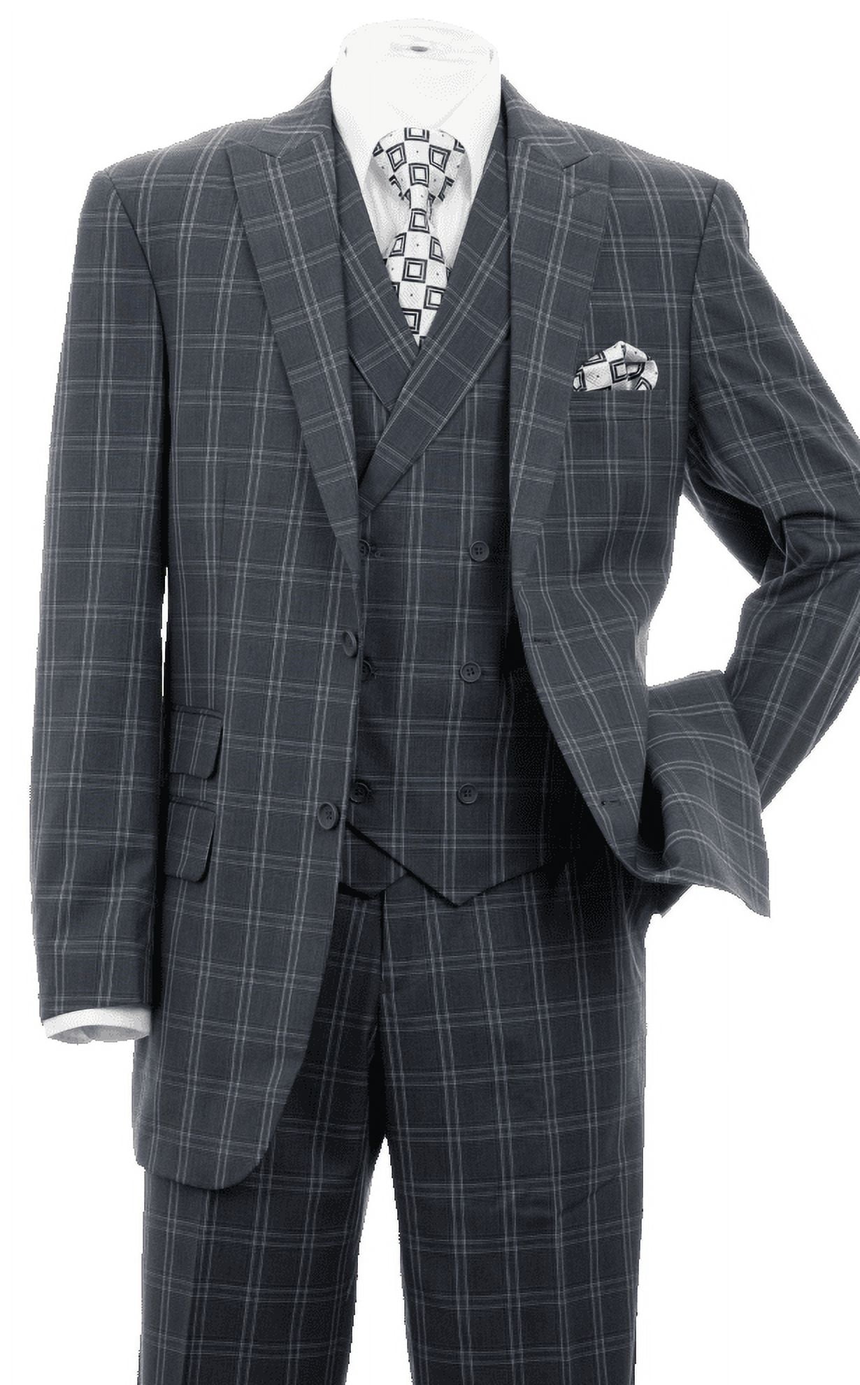 High Fashion Men Suit Set 5702V7 - Walmart.com