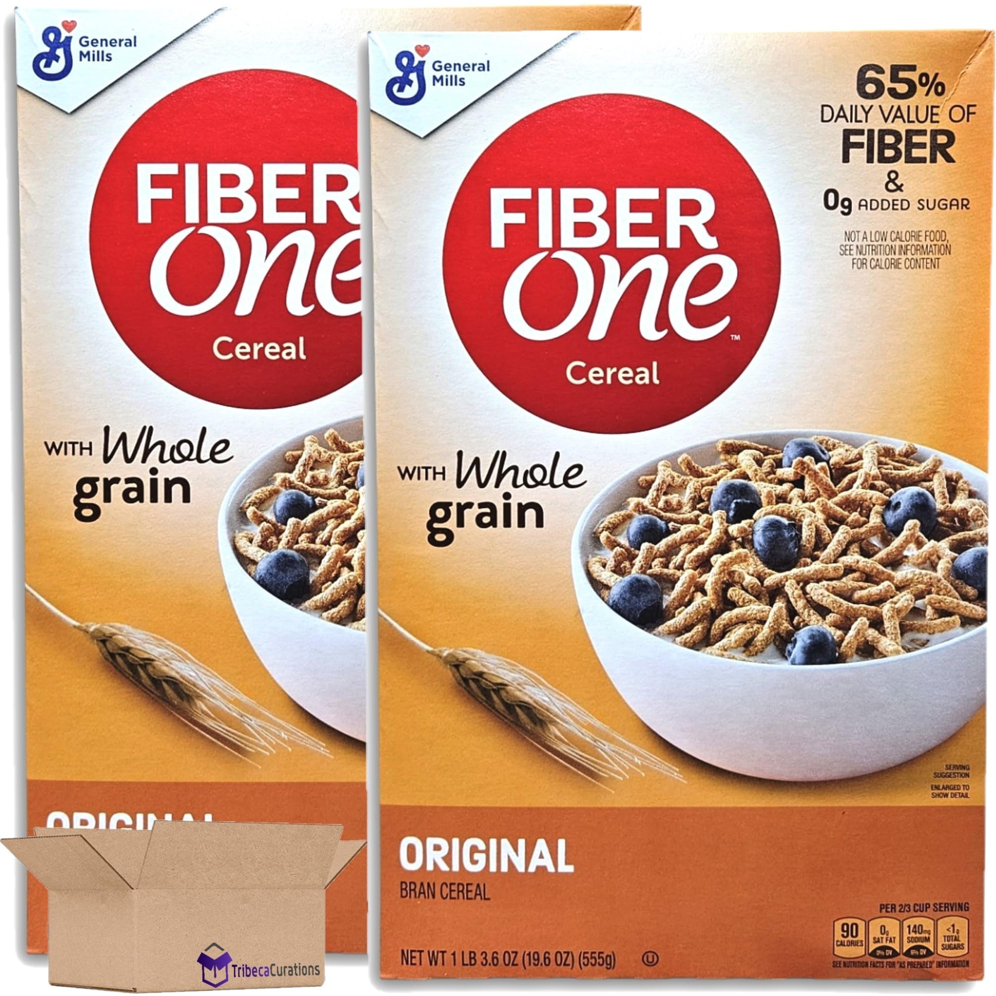 High Fiber One Bran Sticks Cereal Value Pack 19.6 Ounce Box | Pack of 2 ...