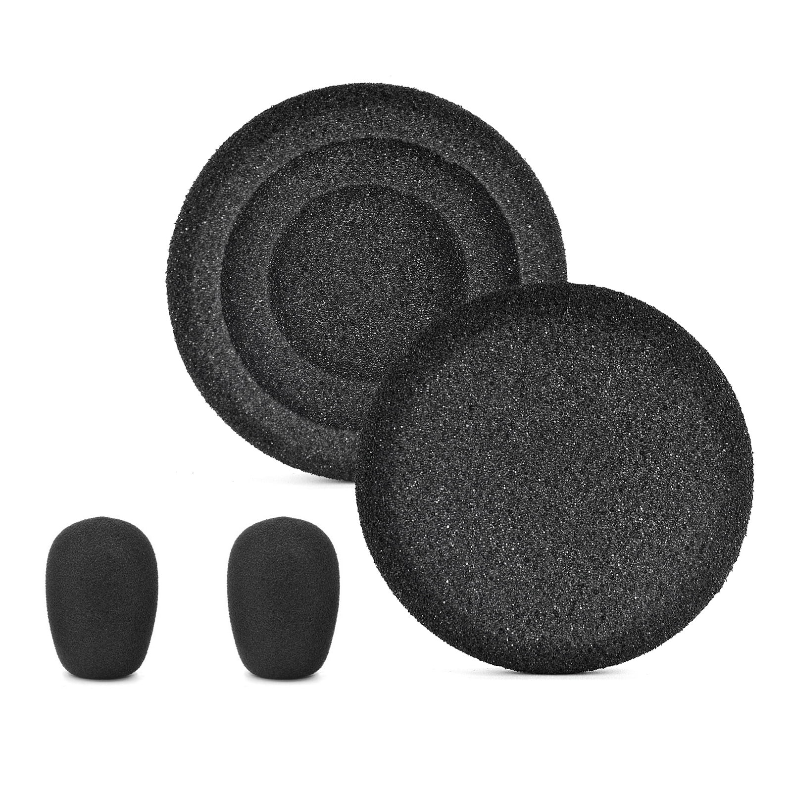 High Fidelitys Ear Cushions Mic Windshield for Evolve Headphones ...