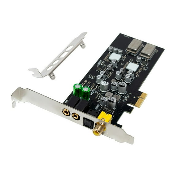 High Fidelitys PCIe Sound Card Supports 16Bit 24Bit Samplings Stereo PCM Output Via Opticals ...