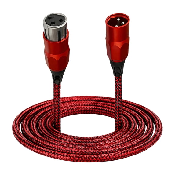 High Fidelitys XLR Cable Balanced Sound XLR 3Pin Male To Female Mic ...