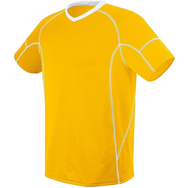 High Five M Youth Kinetic Jersey ATHLETIC GOLD/WHITE 322821 - Walmart.com