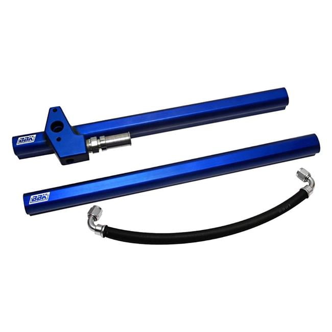 High Flow Billet Aluminum Fuel Rail Kit for 05-10 Mustang 4.6 GT - Blue ...