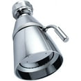 High Flow Shower Head, Brass Swivel Joint Adjustable Shower Sprayer, G ...