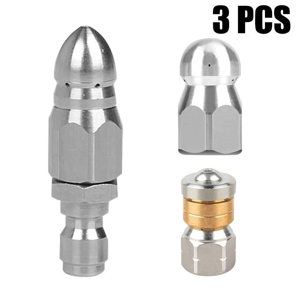 High For Pressure Sewer Jetter Rotary Nozzle Unblock Drainage Devices ...