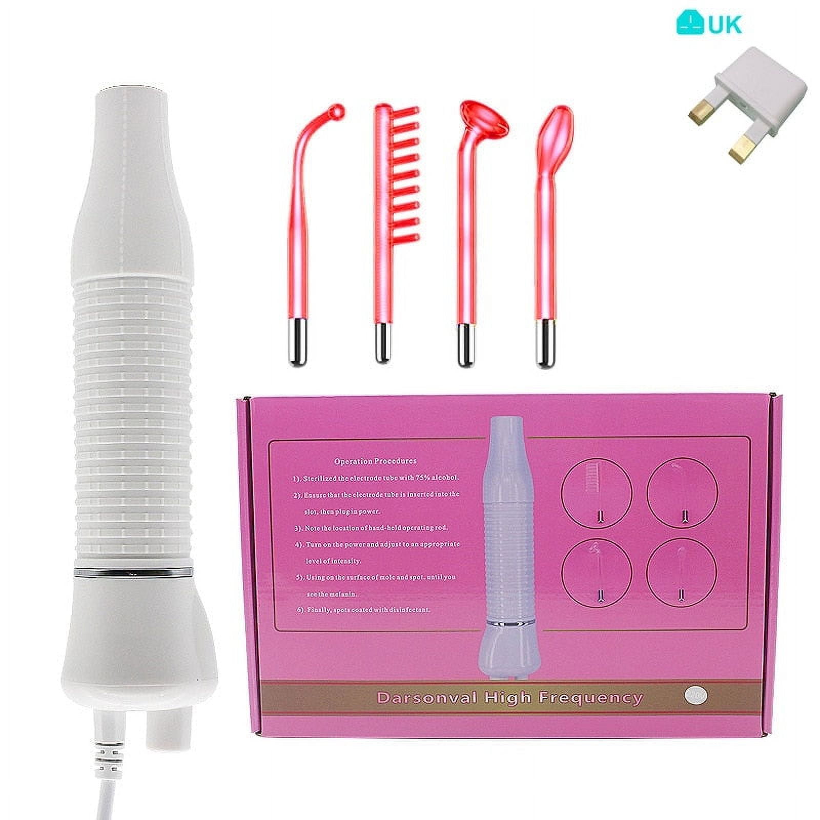 High Frequency Facial Machine, Remove Wrinkles, Acne Tool, Skin Beauty ...