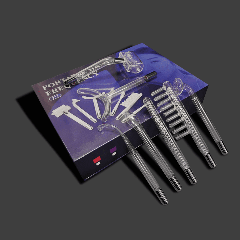 High Frequency Facial Machine Skin THightening Acne Spot Wrinkles ...