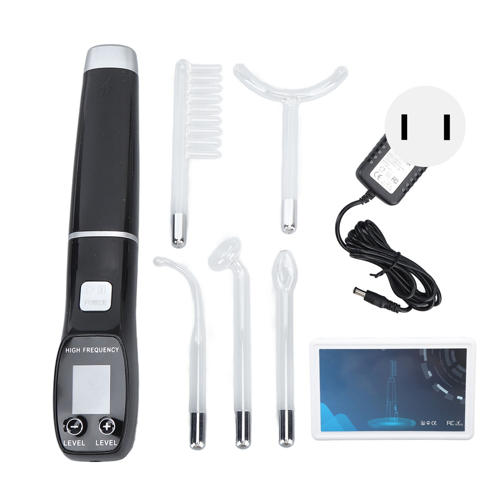 High Frequency Facial Stick Multi Functional High Frequency Skin Care ...