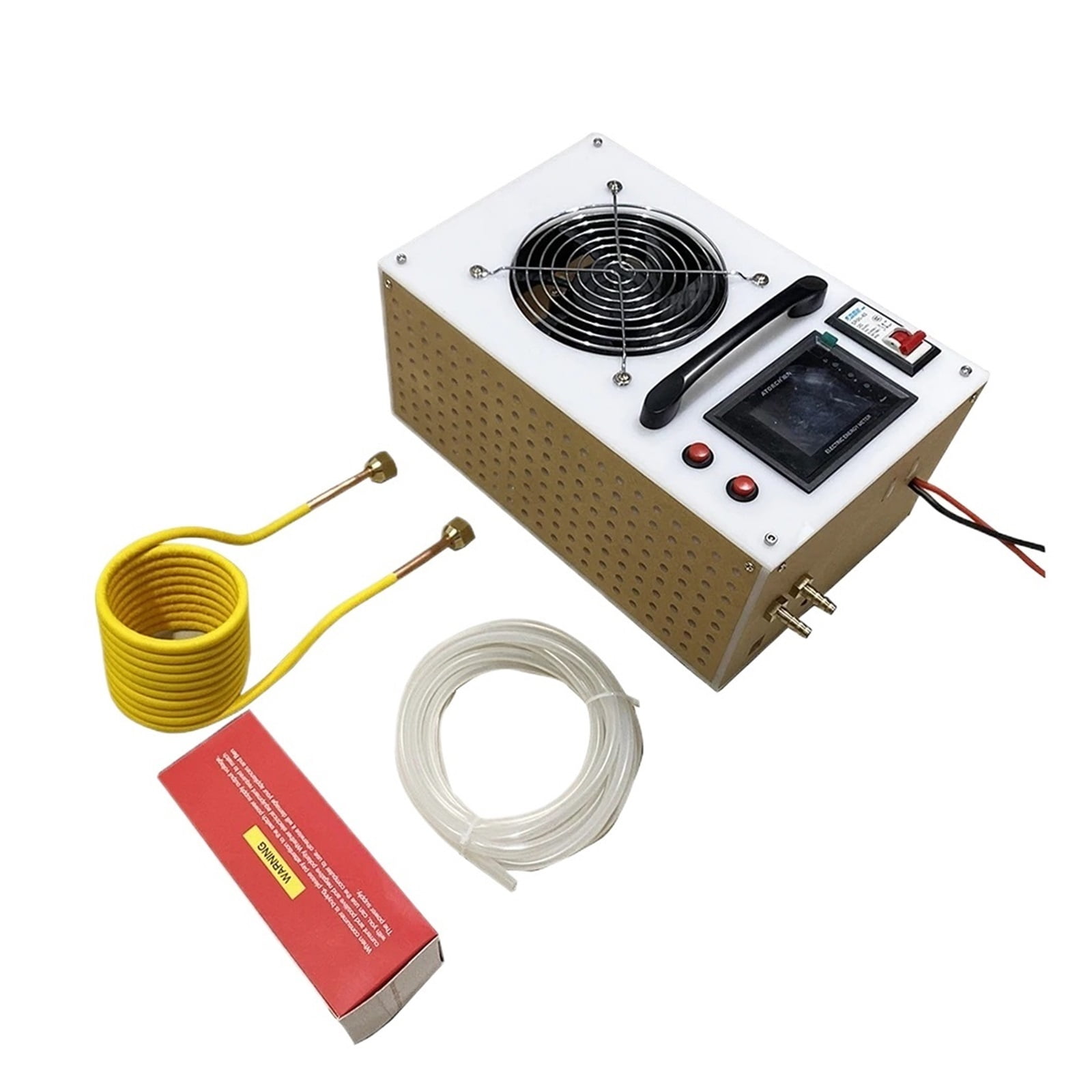 High Frequency Induction Heating Machine 2500W ZVS Induction Heater Metal Smelting Furnace ...