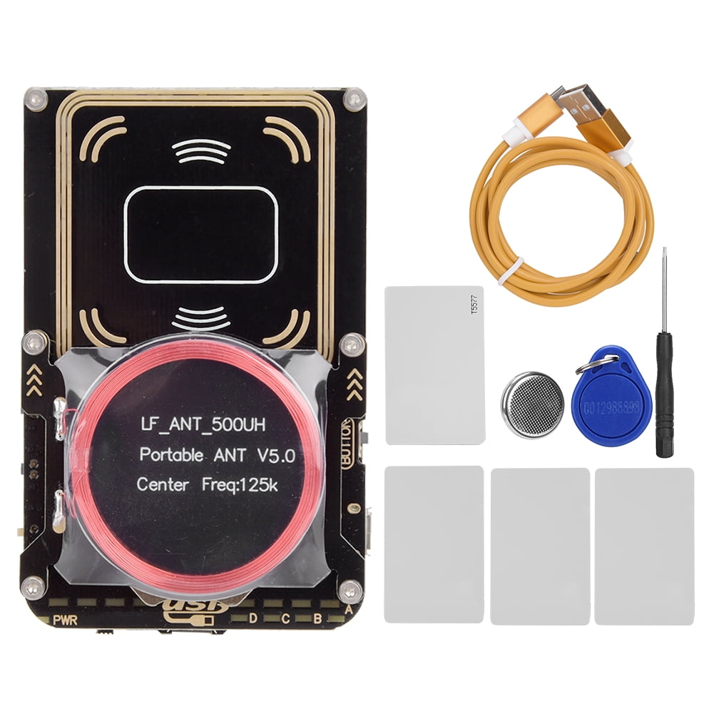 High-Frequency NFC IC/ID Card Reader Copier with Dual USB Ports and Integrated Antenna for PM3 ...