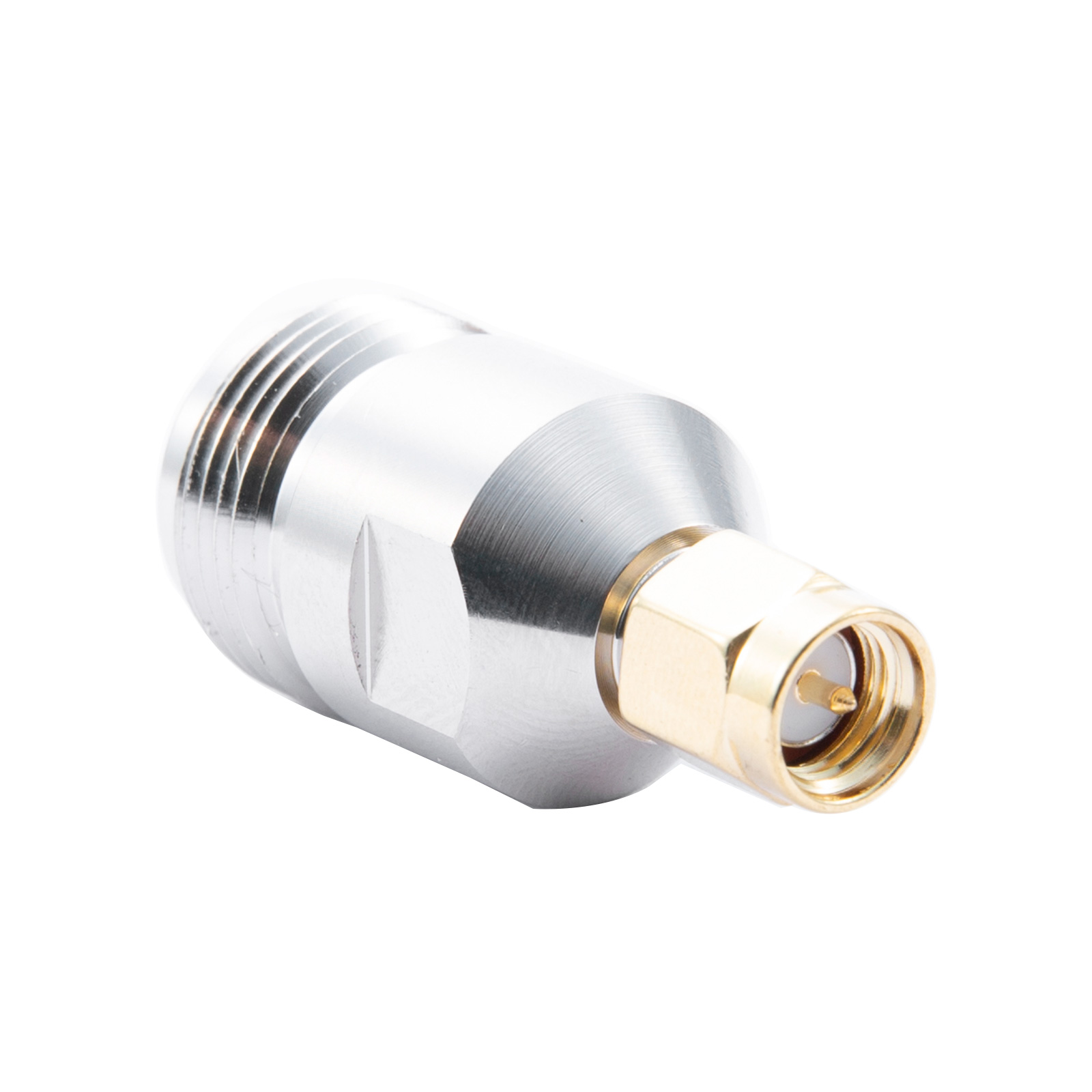 High Frequency RF Adapter Brass N/SMA-KJ N Female to SMA Male N Female ...
