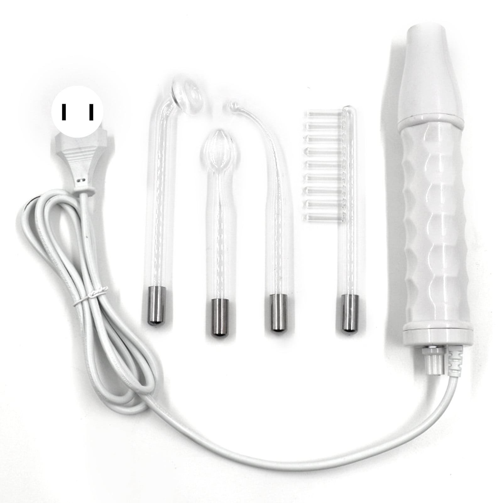 High-Frequency Skin Care Tool, High Frequency Facial Wand with Red ...