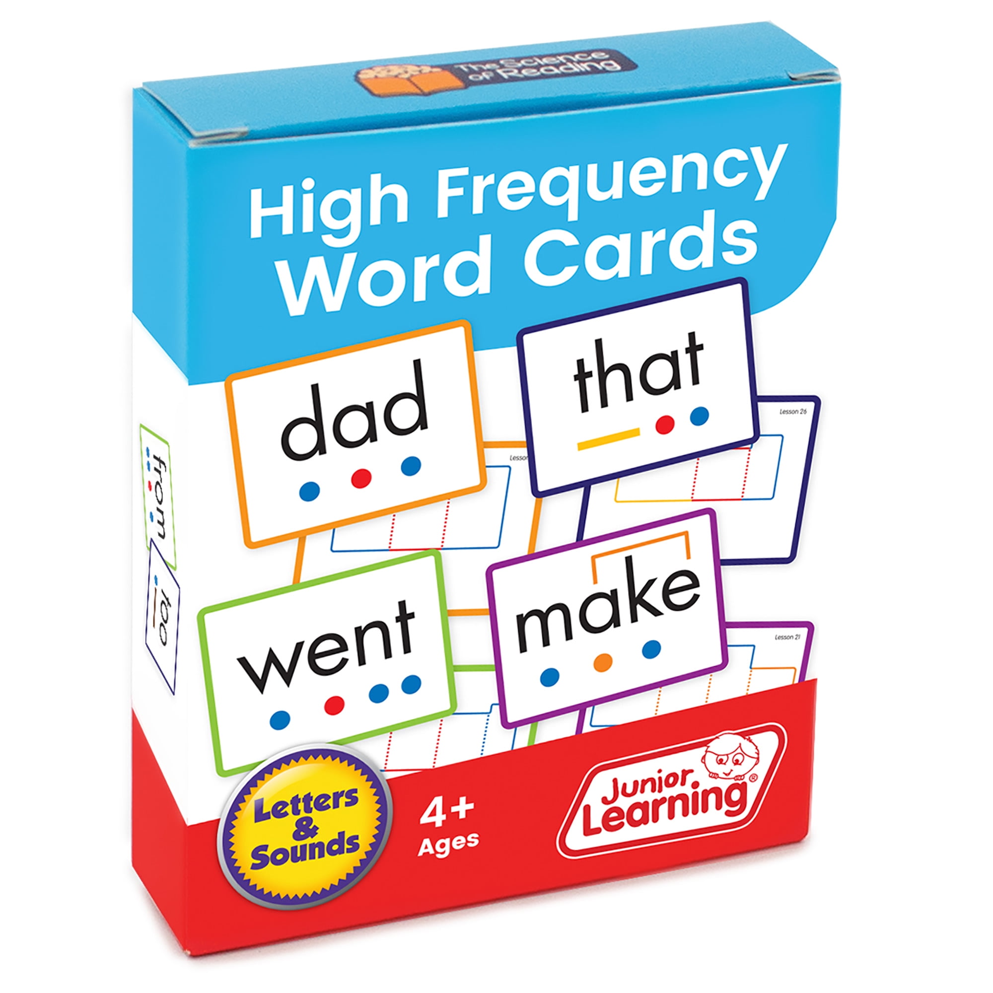 High Frequency Word Flashcards: Junior Learning, The Science of Reading Supplementary Resources ...