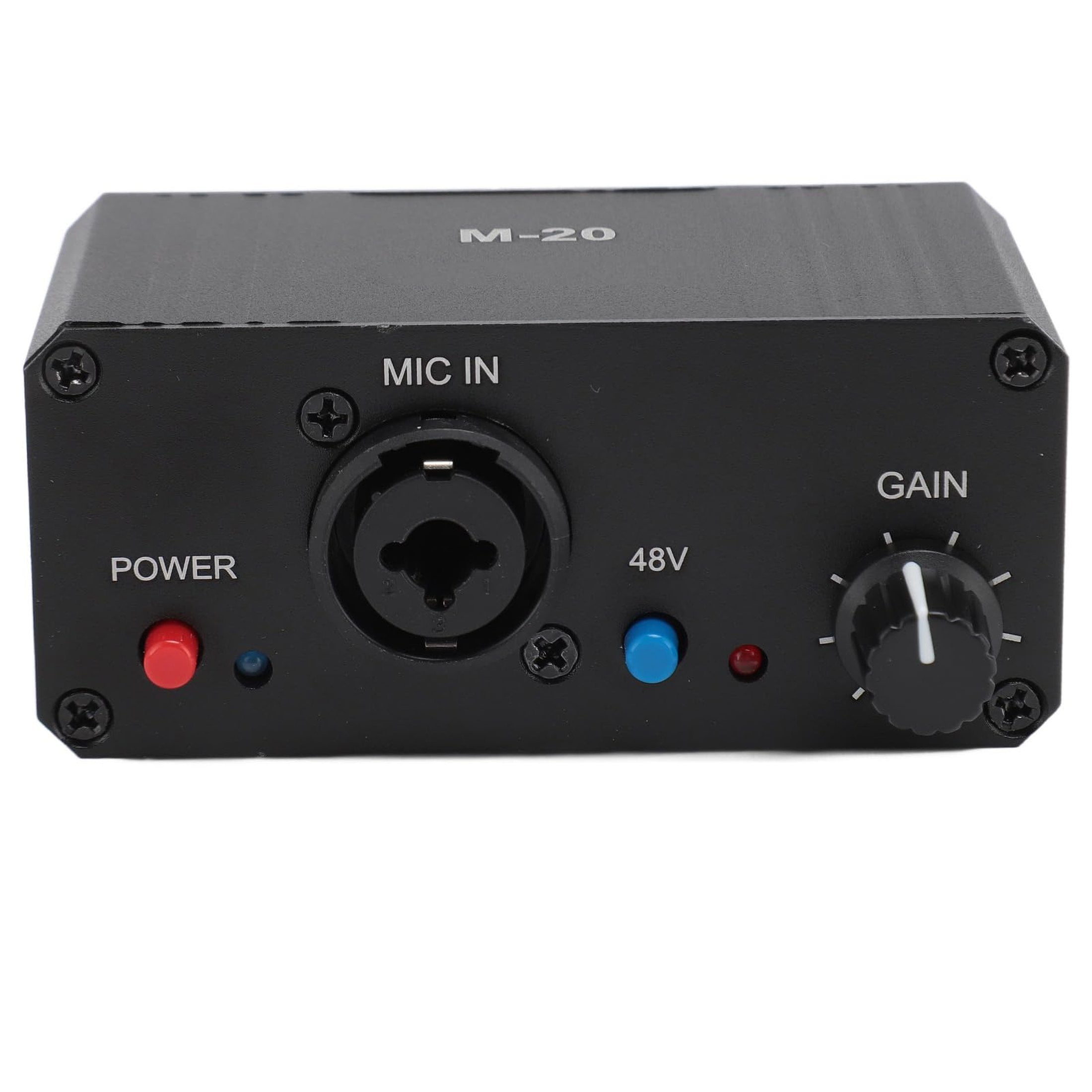 High Gain 48V Phantom Power Microphone Preamplifier for XLR Output ...