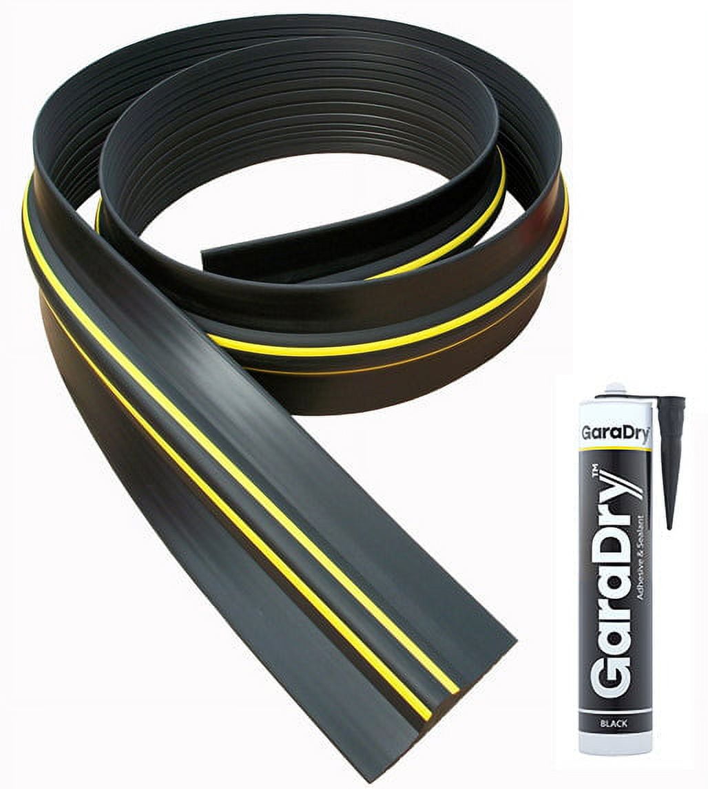 ¾” High Garage Door Threshold Seal Kit 20'3" Length | Flexible PVC ...