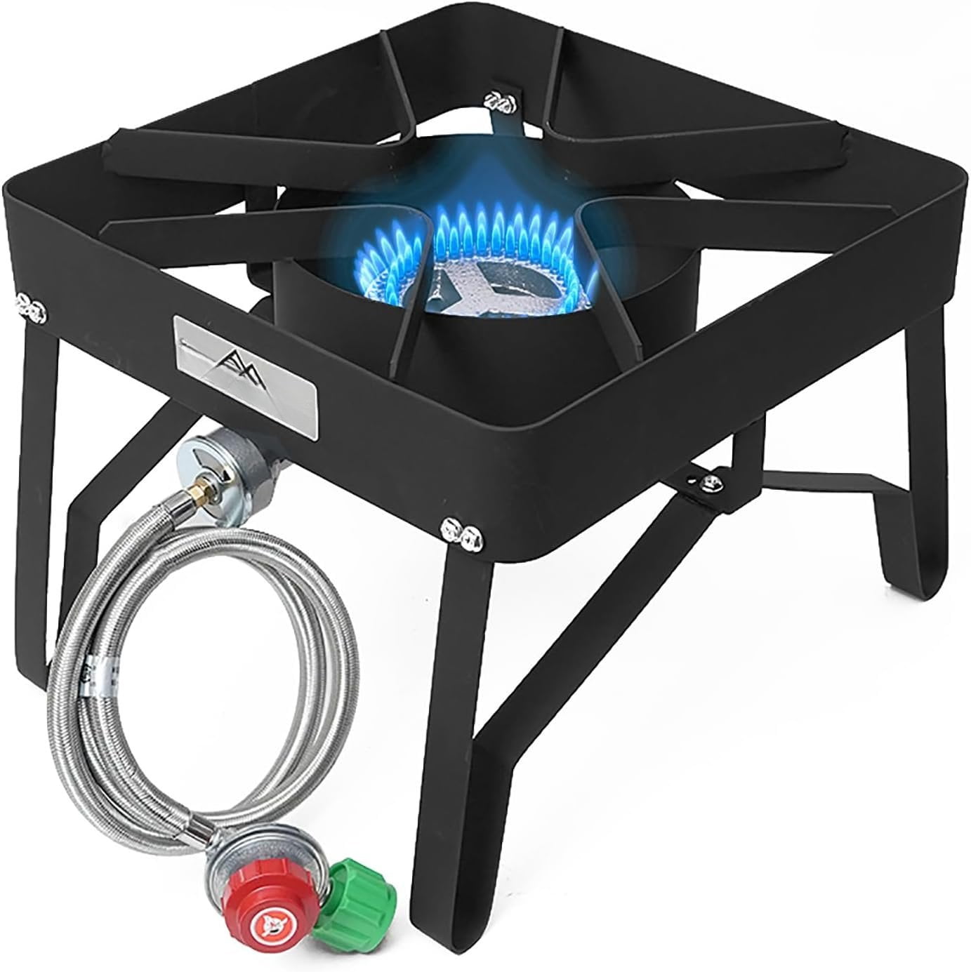 High Gas Cooker Outdoor Burner with 0-20 PSI Adjustable Regulator and ...