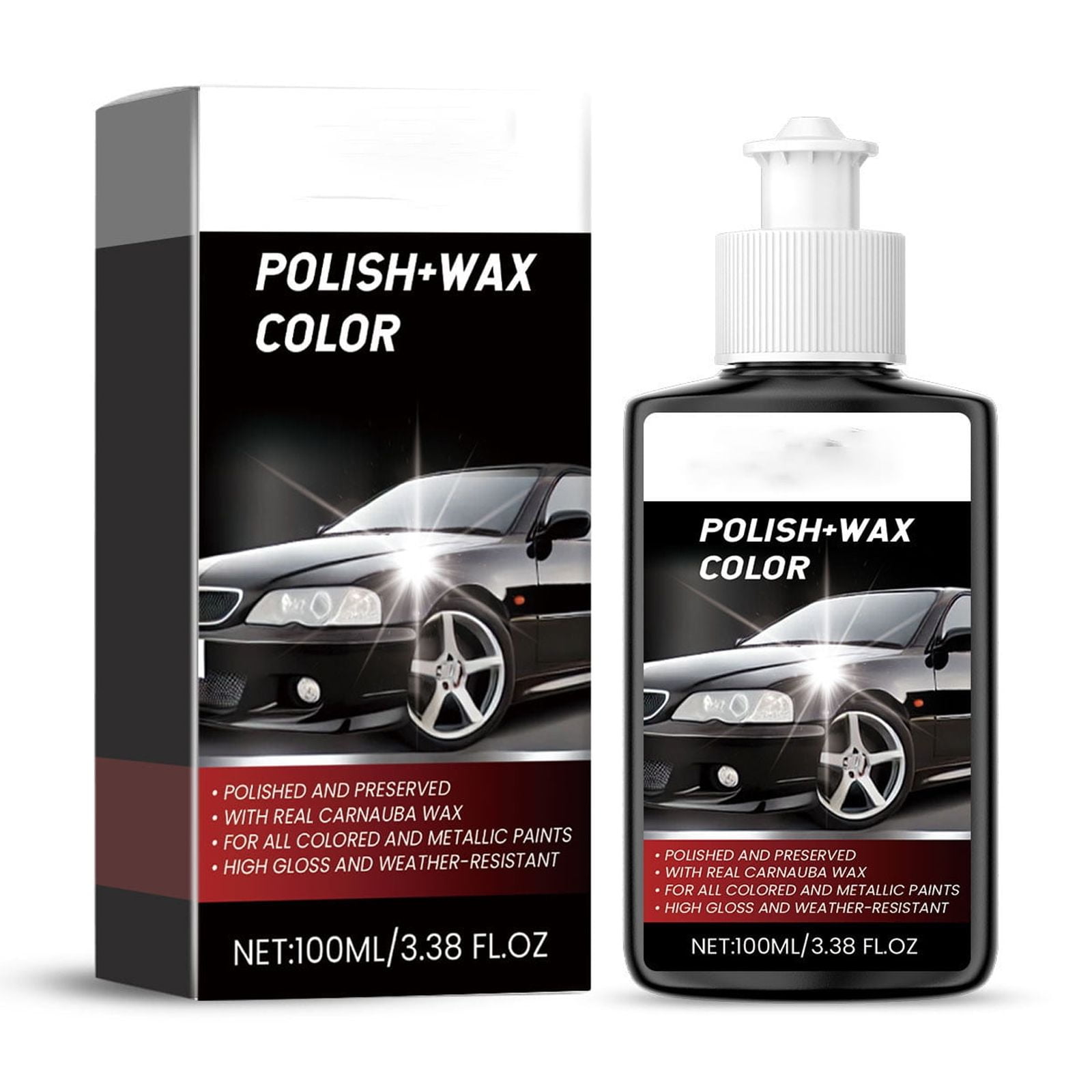 High Gloss Car Polish Spray - Restores Paint, Fills Swirl Marks ...