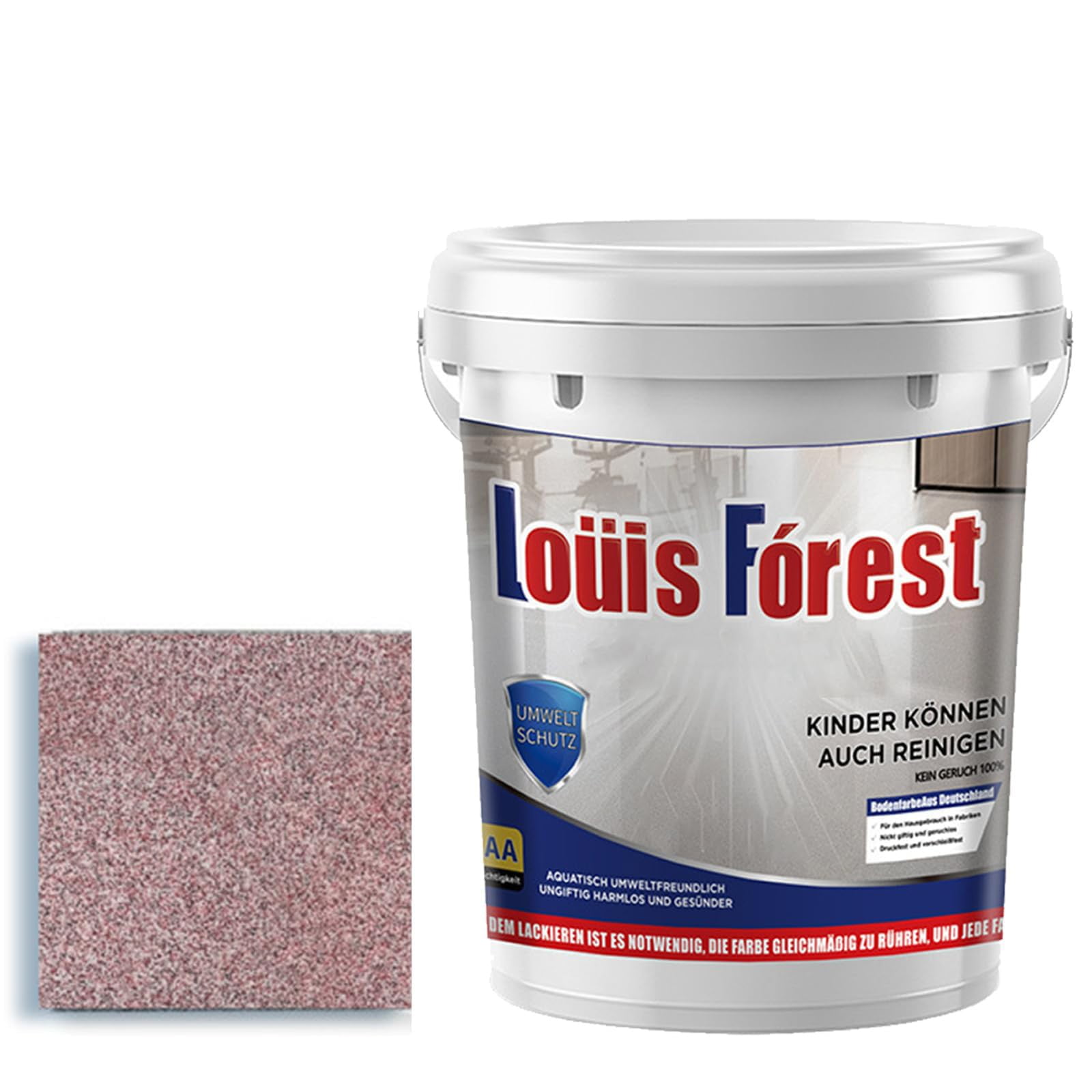 High-Gloss Epoxy Floor Paint Kit - 55ml Professional-Grade Floor ...