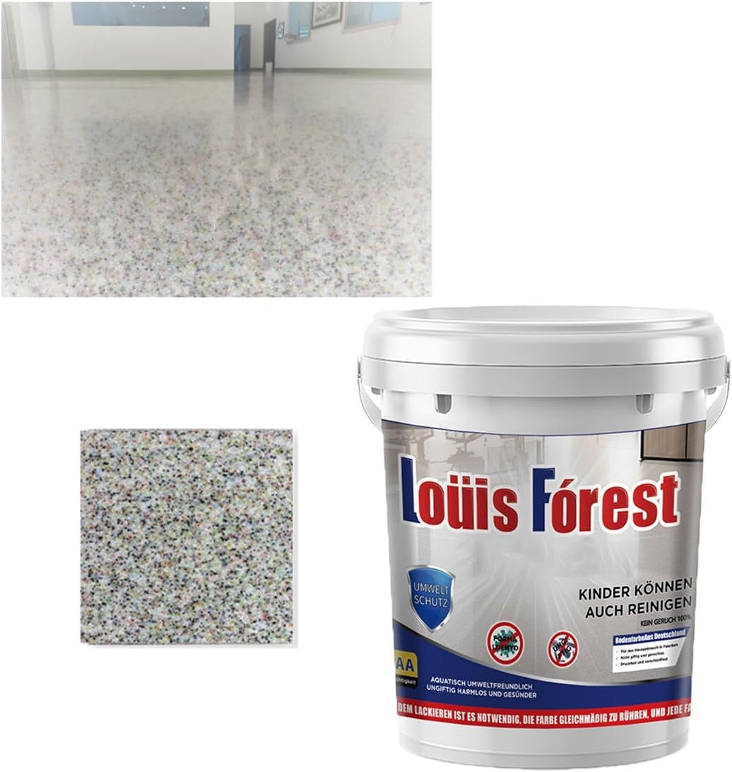 High-Gloss Marble Effect Epoxy Floor Coating, High-Gloss Marble Finish ...