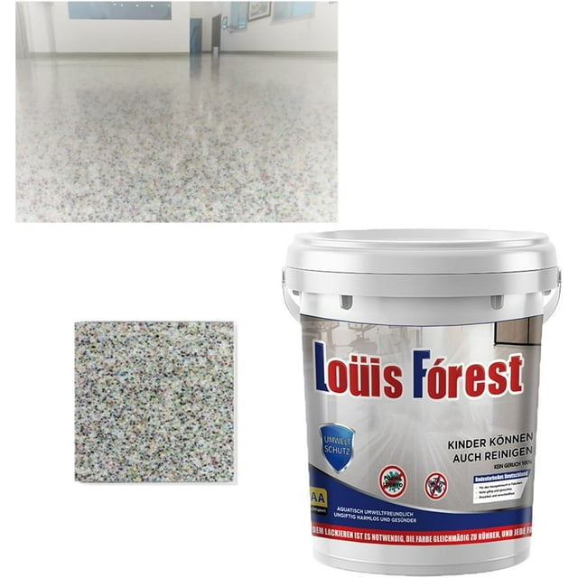 High-Gloss Marble Effect Epoxy Floor Coating, High-Gloss Marble Finish ...