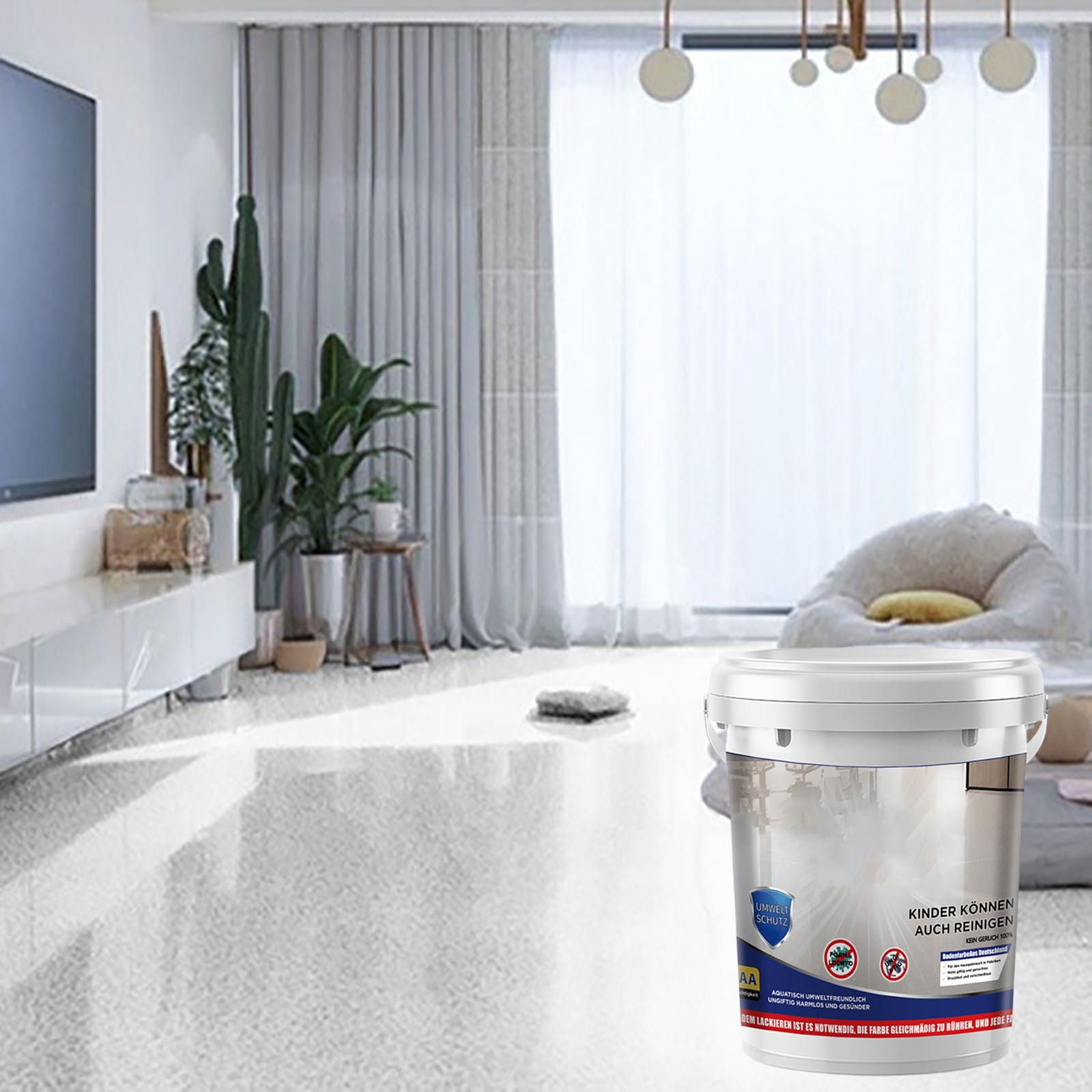 High-Gloss Marble Effect Epoxy Floor Coating, Floor Coating, Epoxy ...