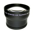 High Grade 2.2x Telephoto Conversion Lens (62mm) For Sony FDR-AX700 ...