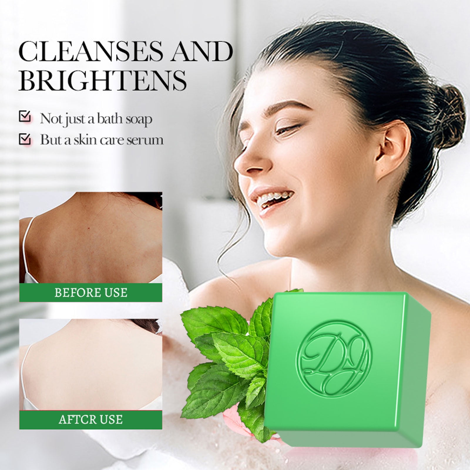 High Grade 3.5 oz Multi Purpose Cleansing Bath and Shower Oil Soap with ...