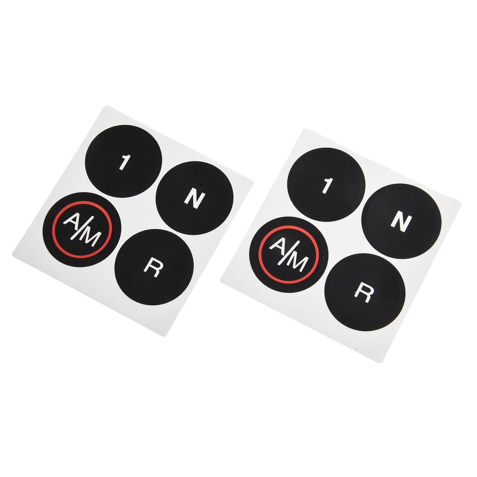 High Grade Vinyl Button Stickers Automotive Interior Sticker Control ...