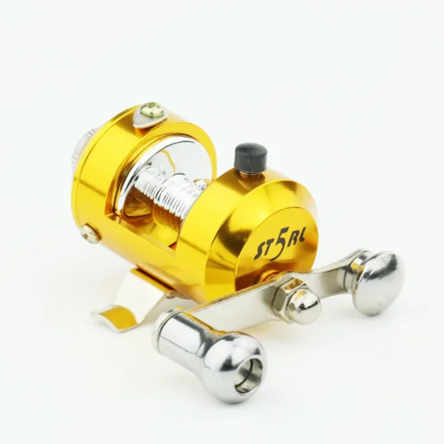 High Hardness Alloy RPM 2.1 1 Cast Drum Wheel Ice Fishing Tackle Reels for Rafting Pen Rods ...