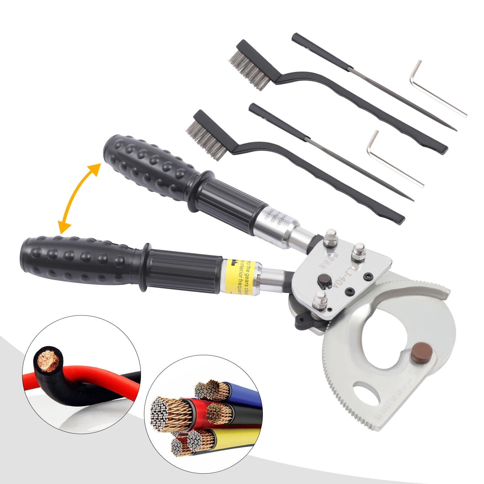 High Hardness Gear Cable Cutter Ratcheting Wire Cutting Tool ...