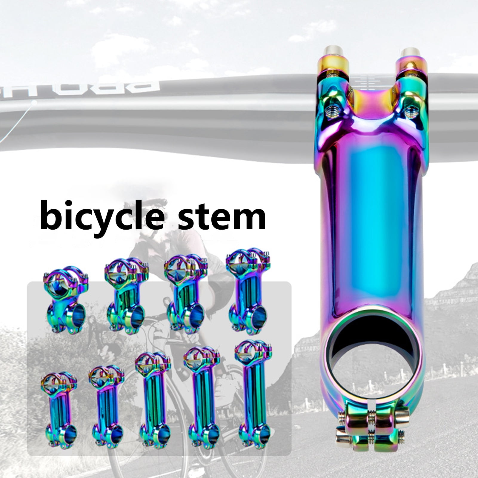 High Hardness Handlebar Stem PVD Surface Vacuum Coating Increase Height ...