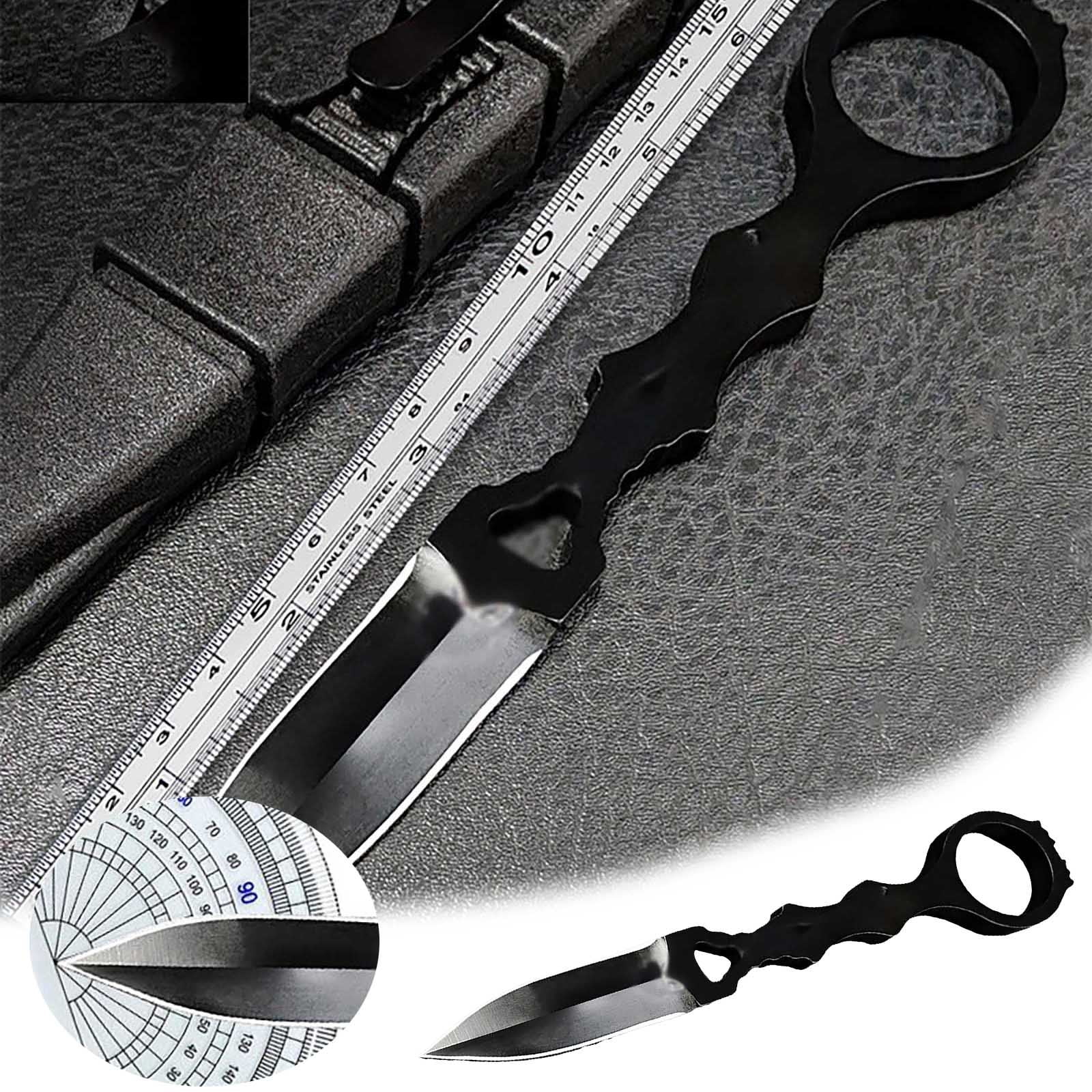 High Hardness Steel Outdoor Fixed Camping Compact EDC Tool for ...