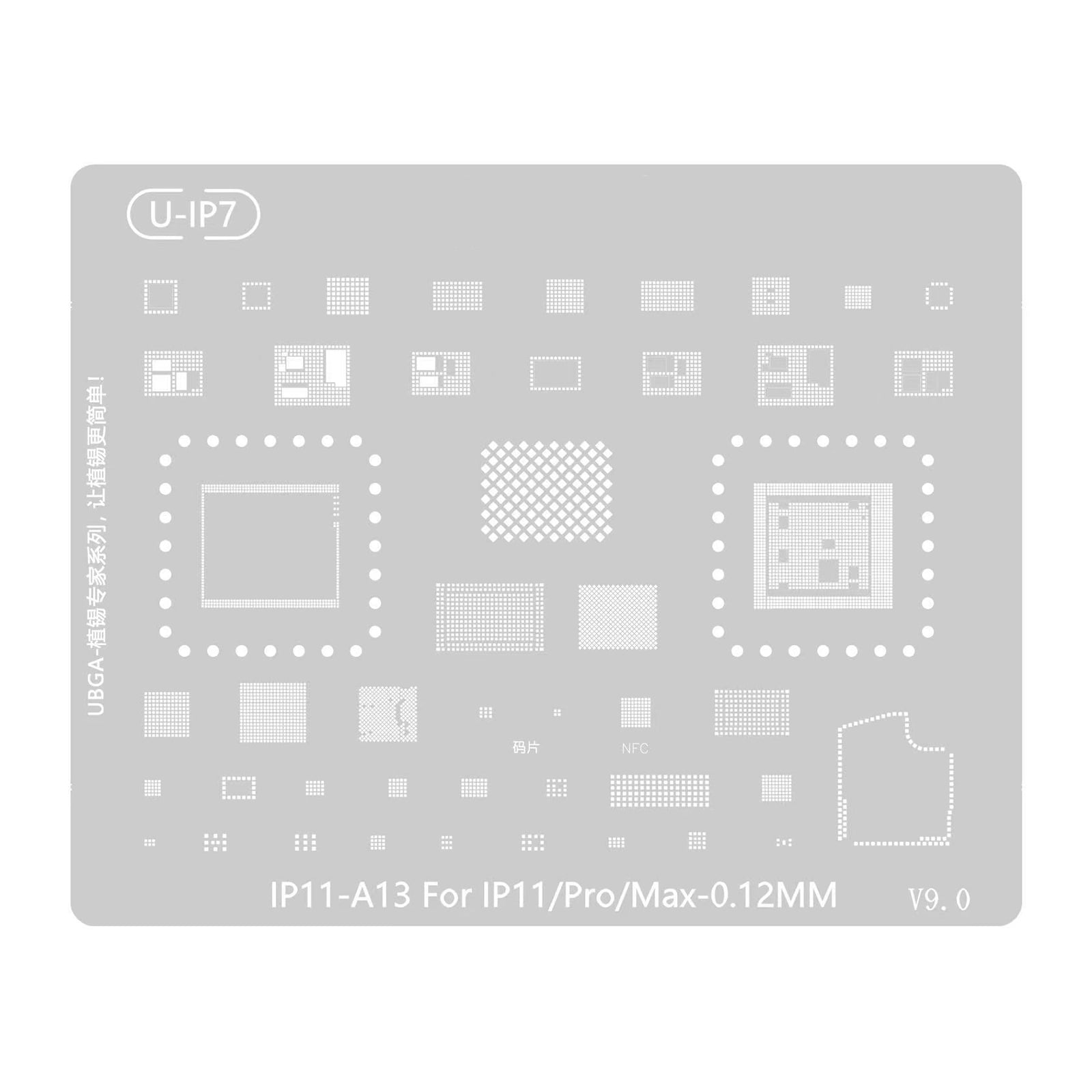 High Hardness Steel Solder Template Stencil Circuit Board Making ...