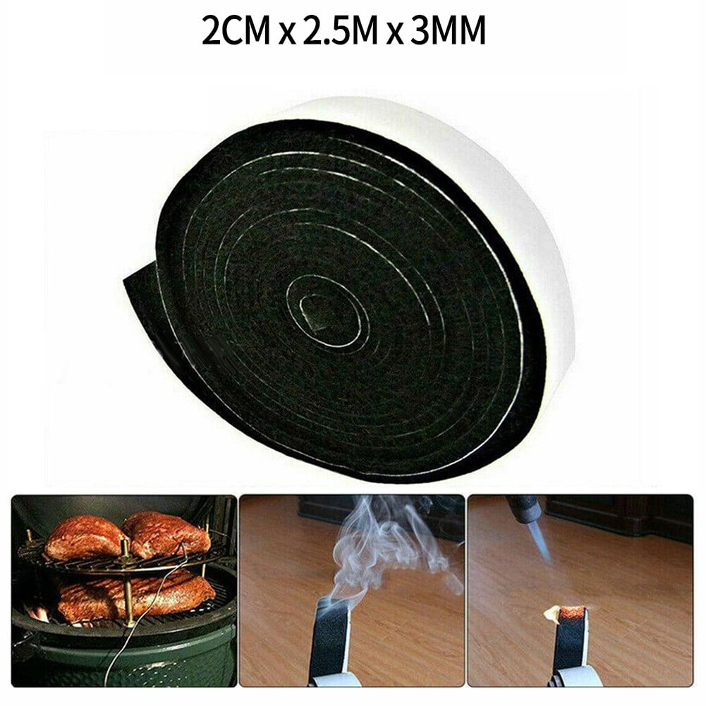 High Heat Barbecue Smoker Gasket BBQ Door Lid Grill Seal Adhesive ...