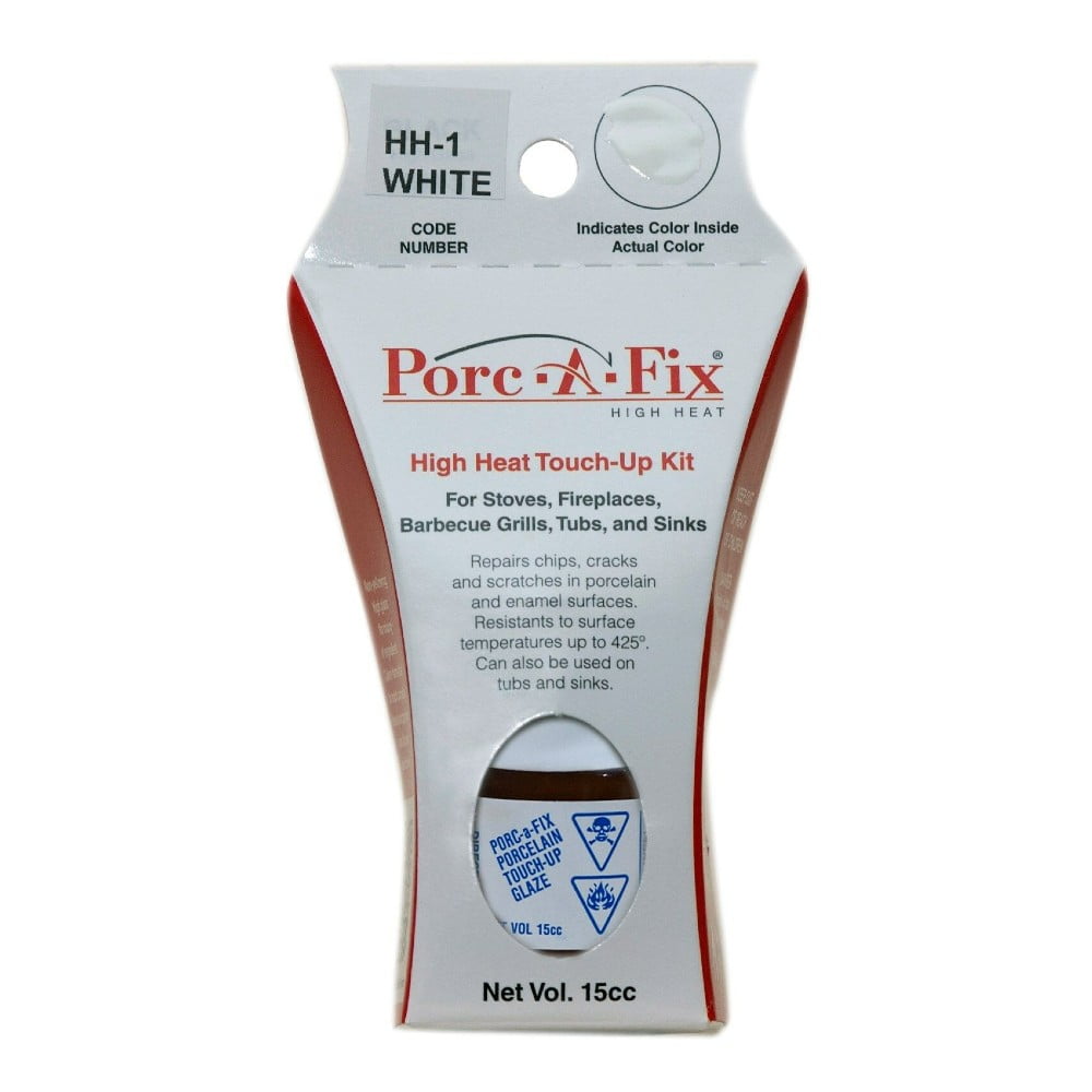 High Heat Paint Porc-a-fix Porcelain Touch up Repair Glaze, Appliance ...