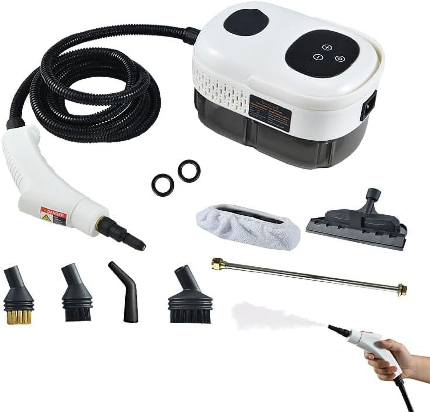 High Heat Pressure Steamer for Cleaning, Upgraded Handheld Steam ...