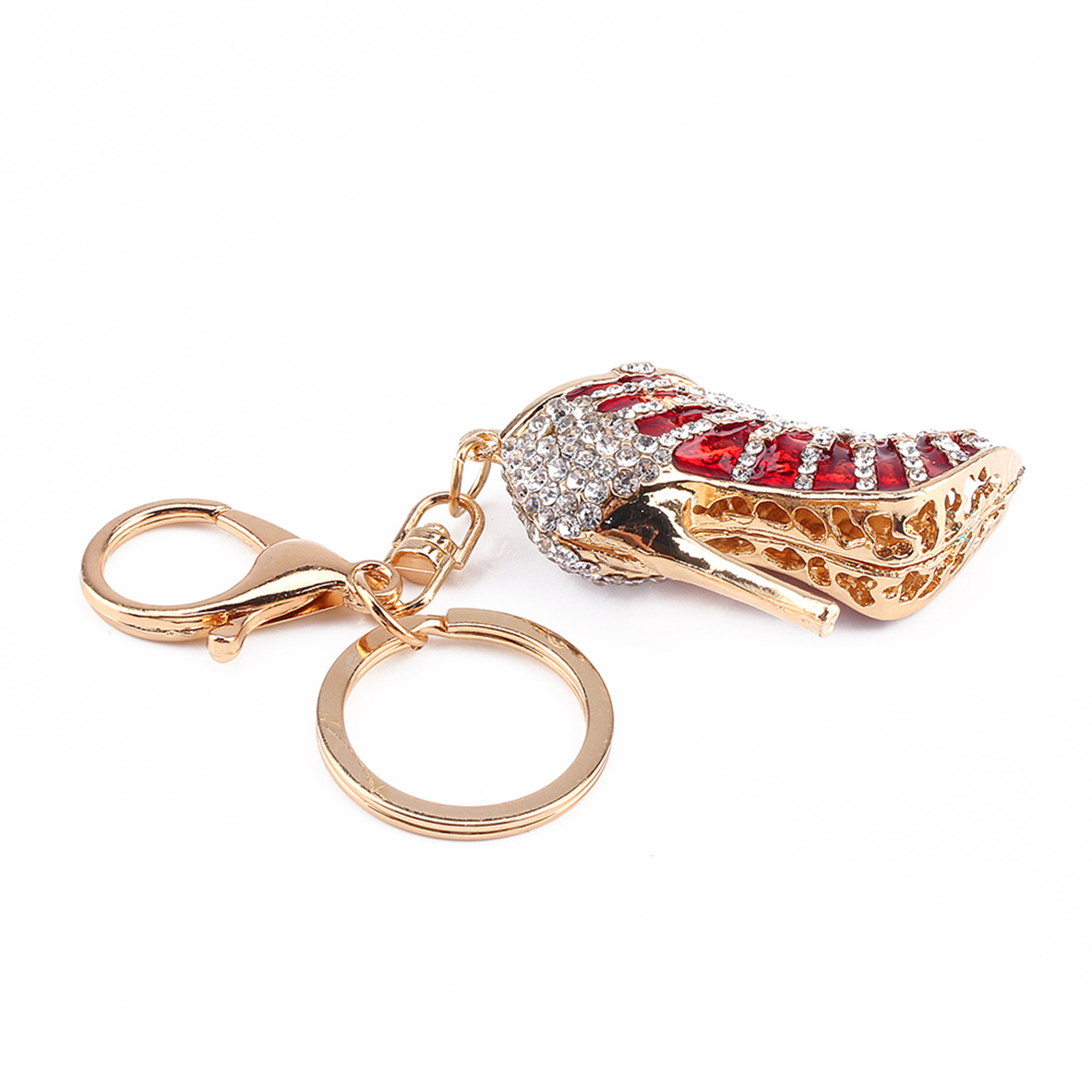 Crystal Rhinestone Diamante High Heel Shoe Decoration Multicolor Enamel ...