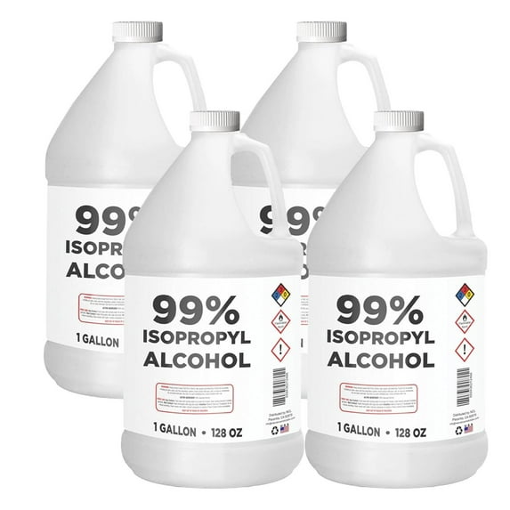 High Impact 99% Isopropyl Alcohol (IPA) Gallon - MADE in The USA - Pack ...