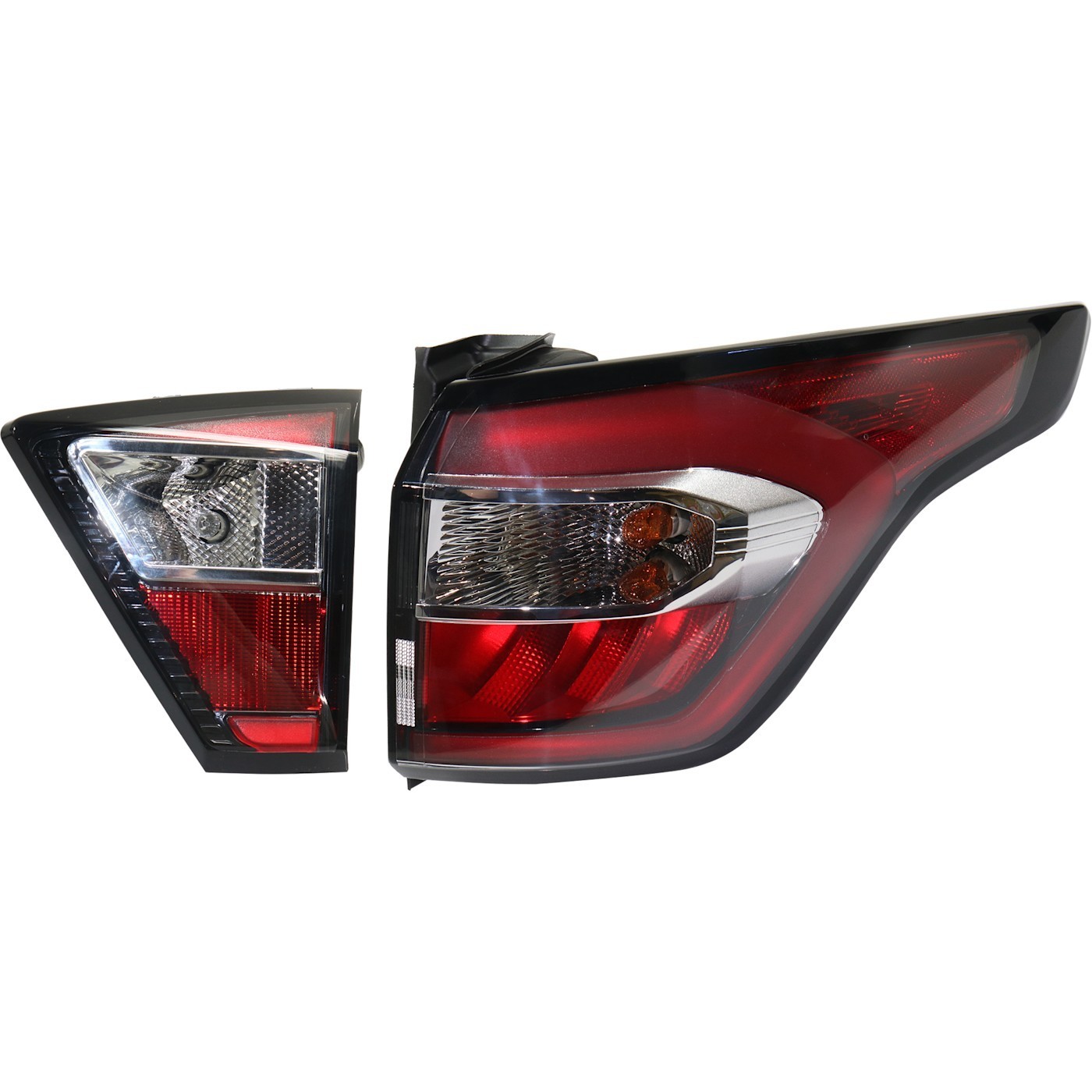 High-Intensity LED Tail Lights For Vehicle Right Side Pair Bright 6000K ...