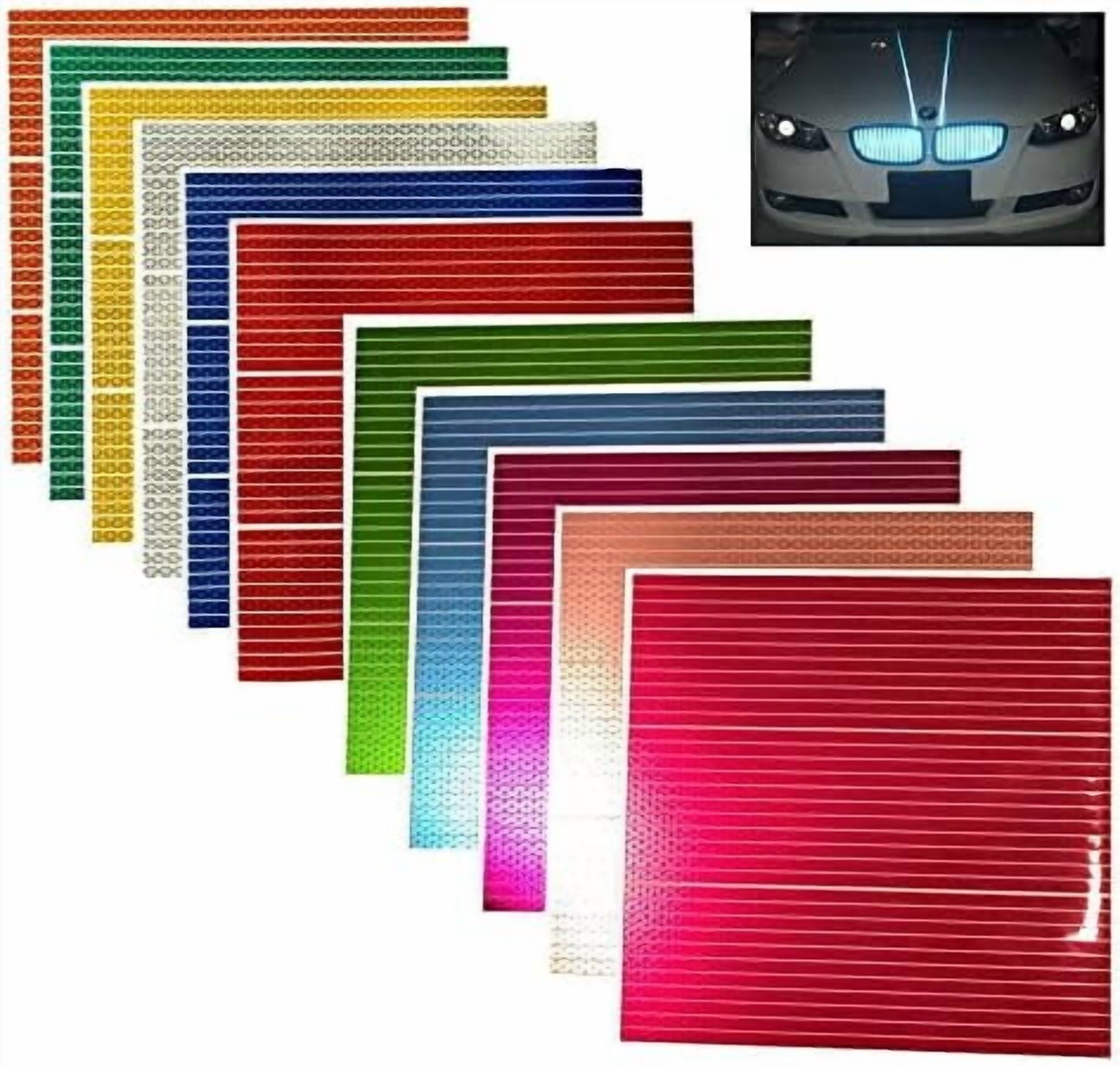 High Intensity Reflective Straight Strips - (33) 12" Strips (Many ...