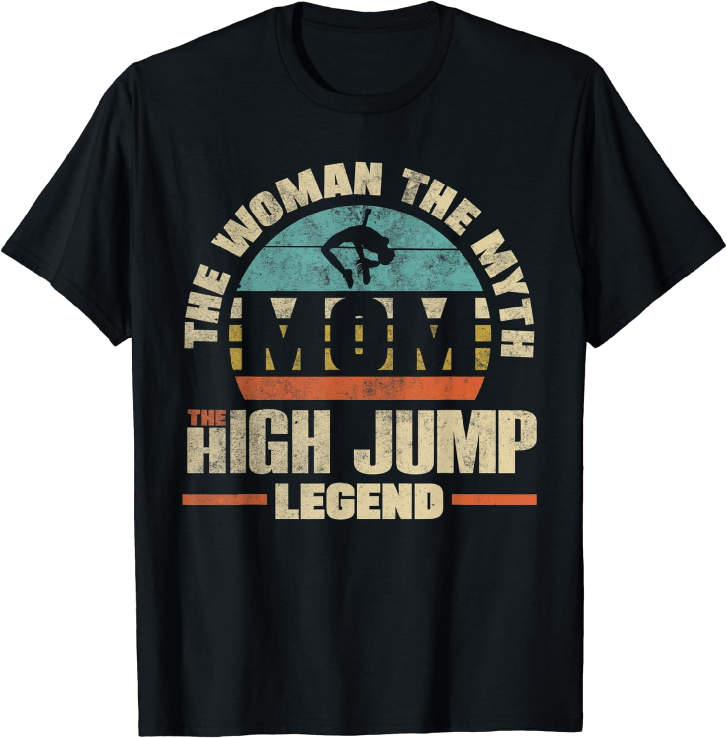 High Jump Jumping Jumper Track and Field Mother T-Shirt - Walmart.com