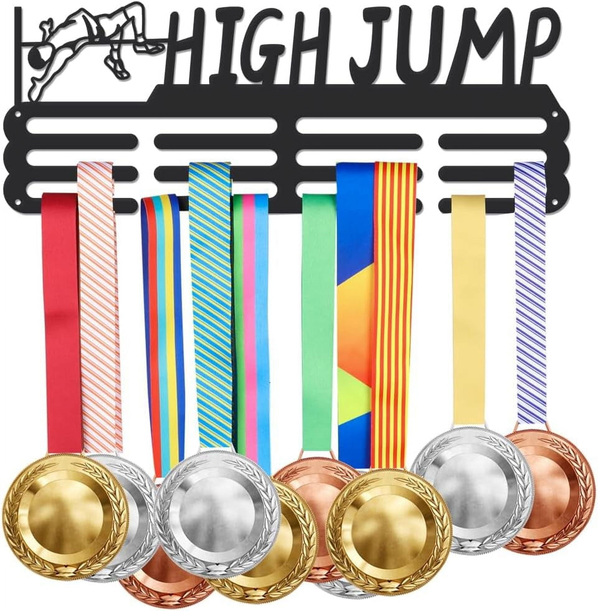 High Jump Medal Holder Pole Vaulting Display Hanger Medal Display Sport ...