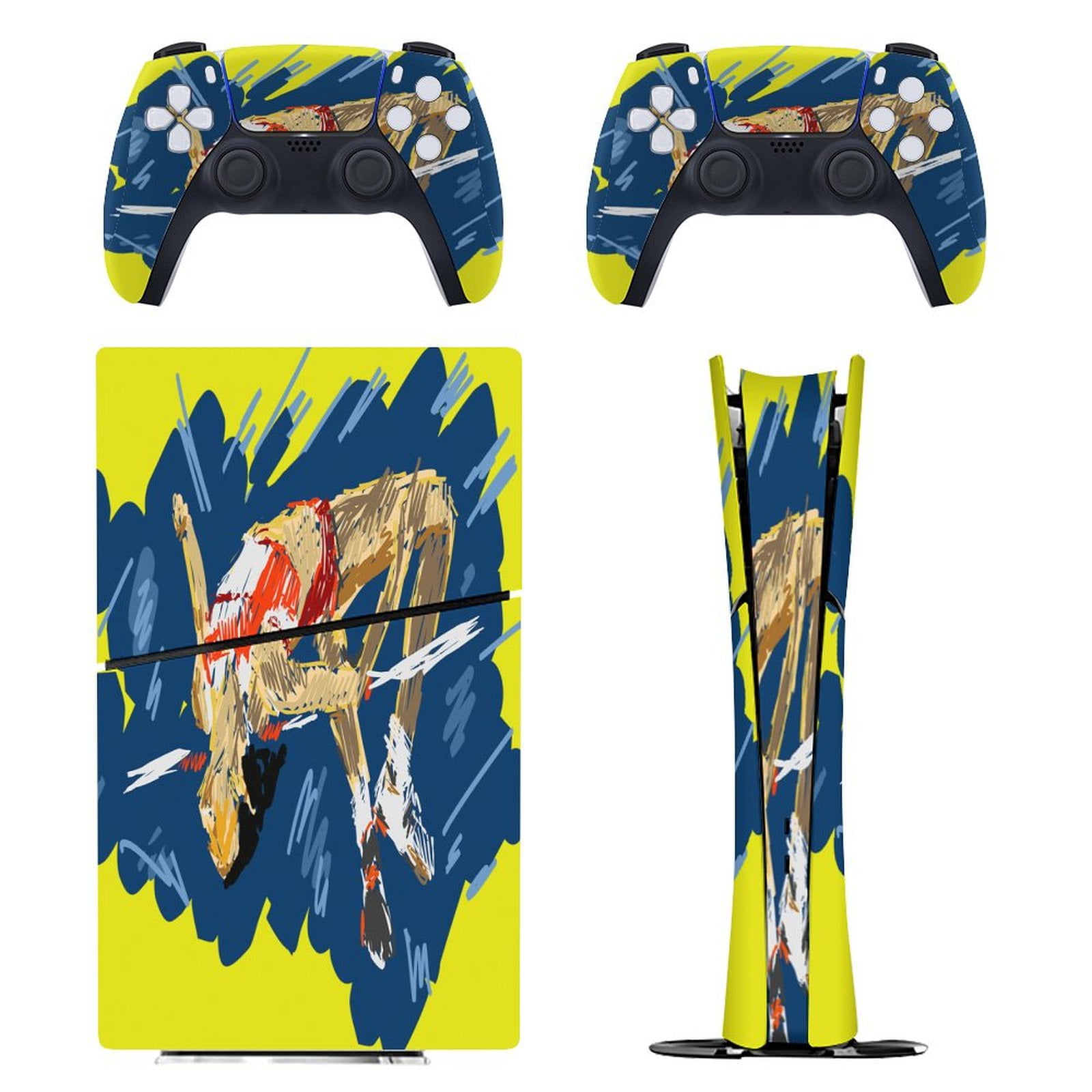 High Jump, Pass, Sports PS5/PS5 Slim Digital Disc Skin Sticker For ...